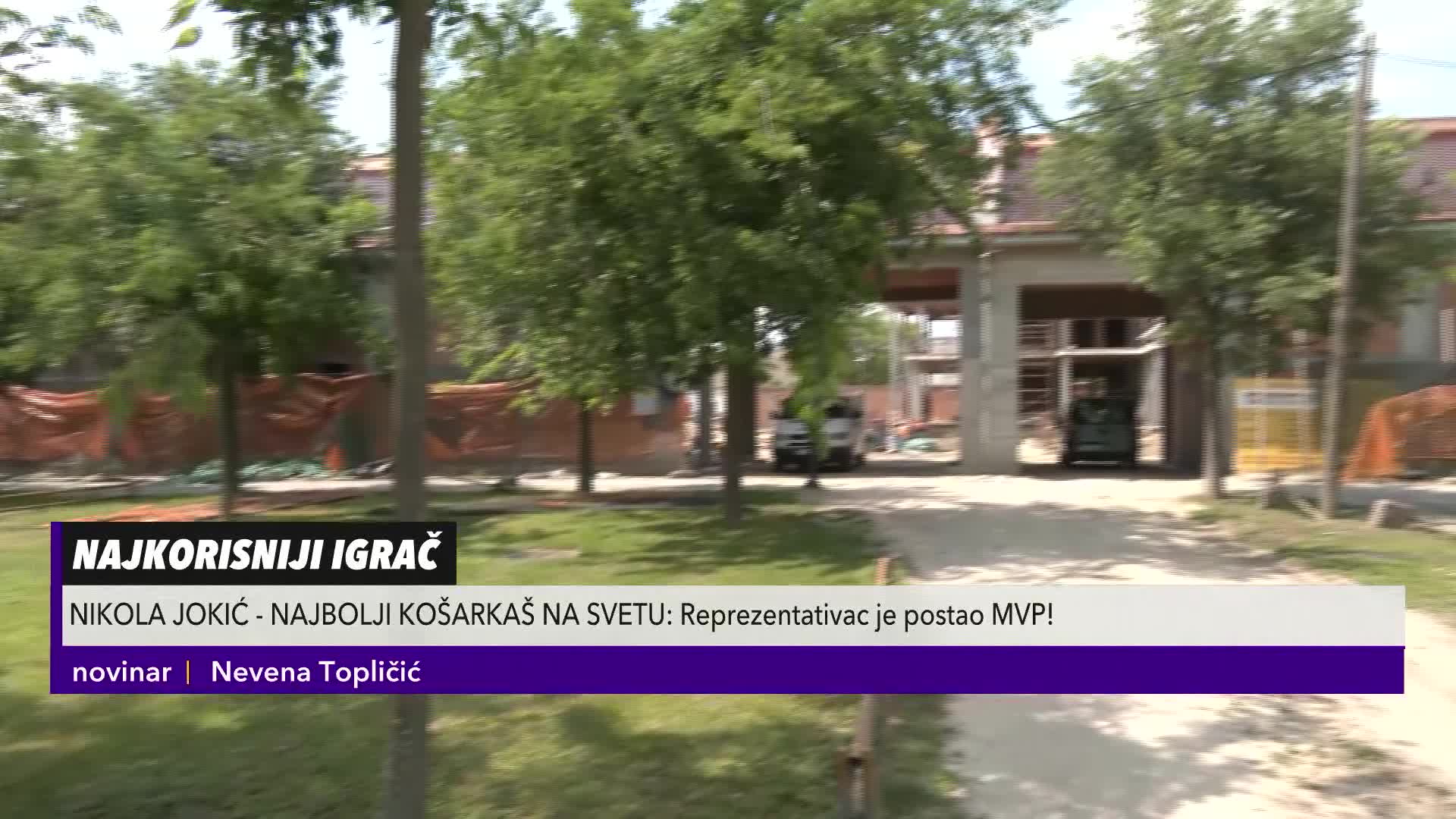 EKSKLUZIVNO KURIR U SOMBORU ISPRED KUĆE KOJU GRADI NIKOLA JOKIĆ: Ovako ...