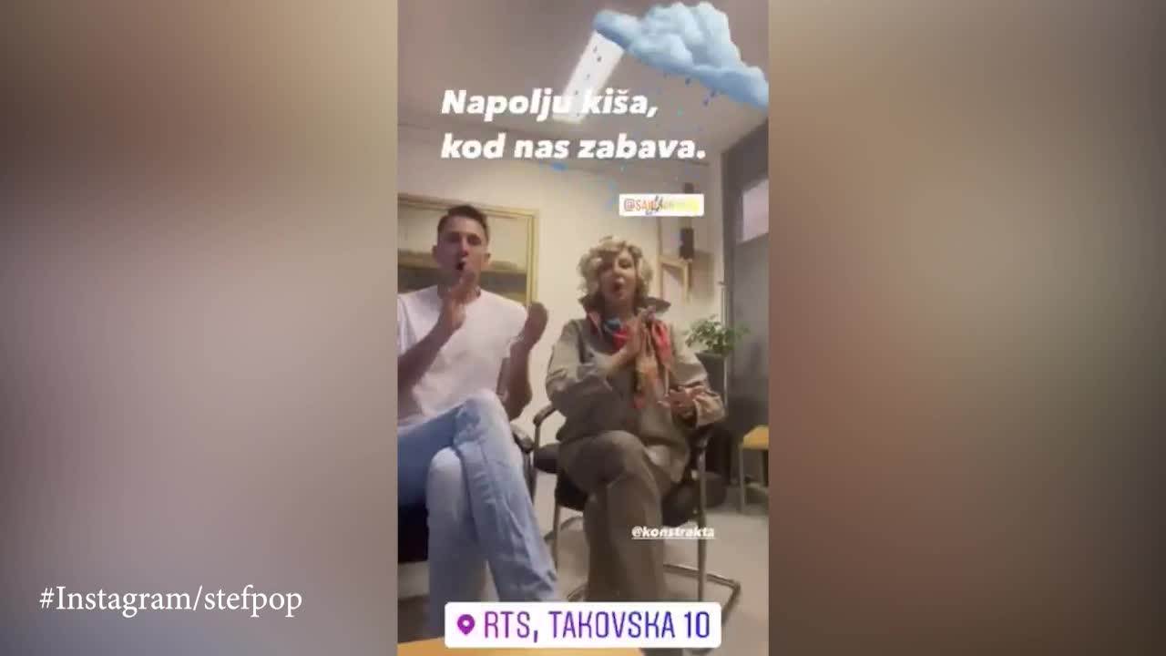 Voditelji RTS-a osmislili novu verziju Konstraktine pesme | Adriamedia TV