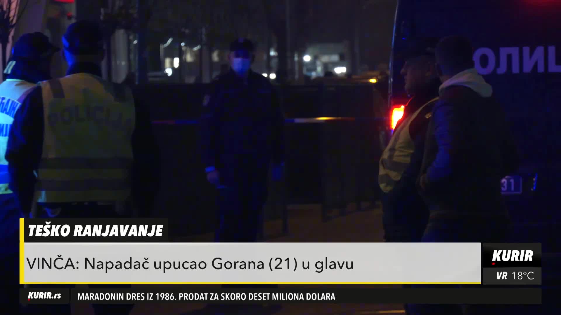 PRVE SLIKE S MESTA PUCNJAVE U VINČI, JEZIVI PRIZOR | AdriamediaTV PROD