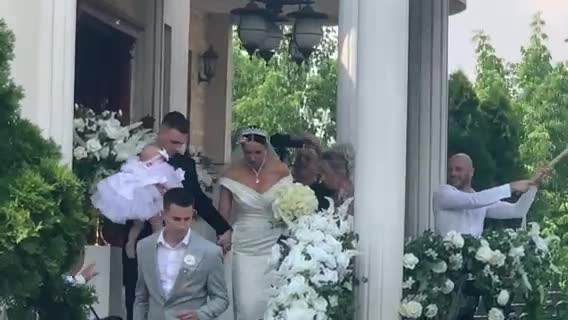 EKSKLUZIVNI SNIMAK! KAĆA I GOBELJA SE ZAVETOVALI PRED BOGOM: Izgovorili sudbonosno DA, a kuma ...